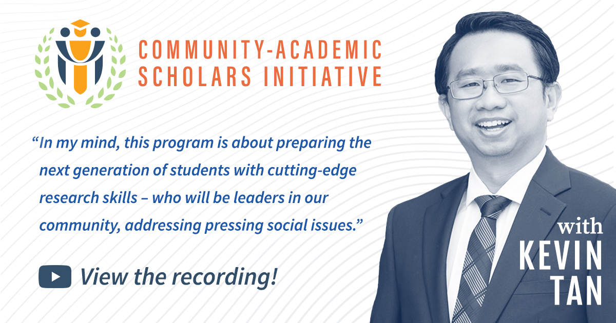 Kevin Tan offers practical advice for academic mentors interested in ...